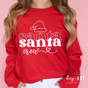 Santa Crew SVG, Santa Squad Svg, Funny Christmas Svg, Christmas Svg ...