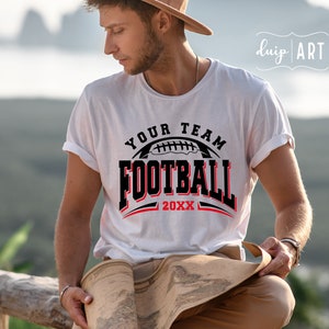 Football Team Template Svg Png, Football Team Logo, Football Shirt ...