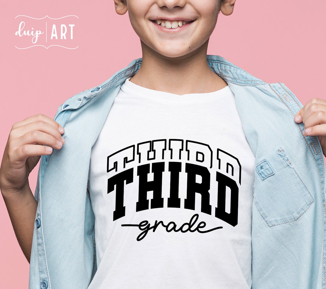 Third Grade SVG PNG, Third Grade Vibes Svg, Back to School Svg, Third ...