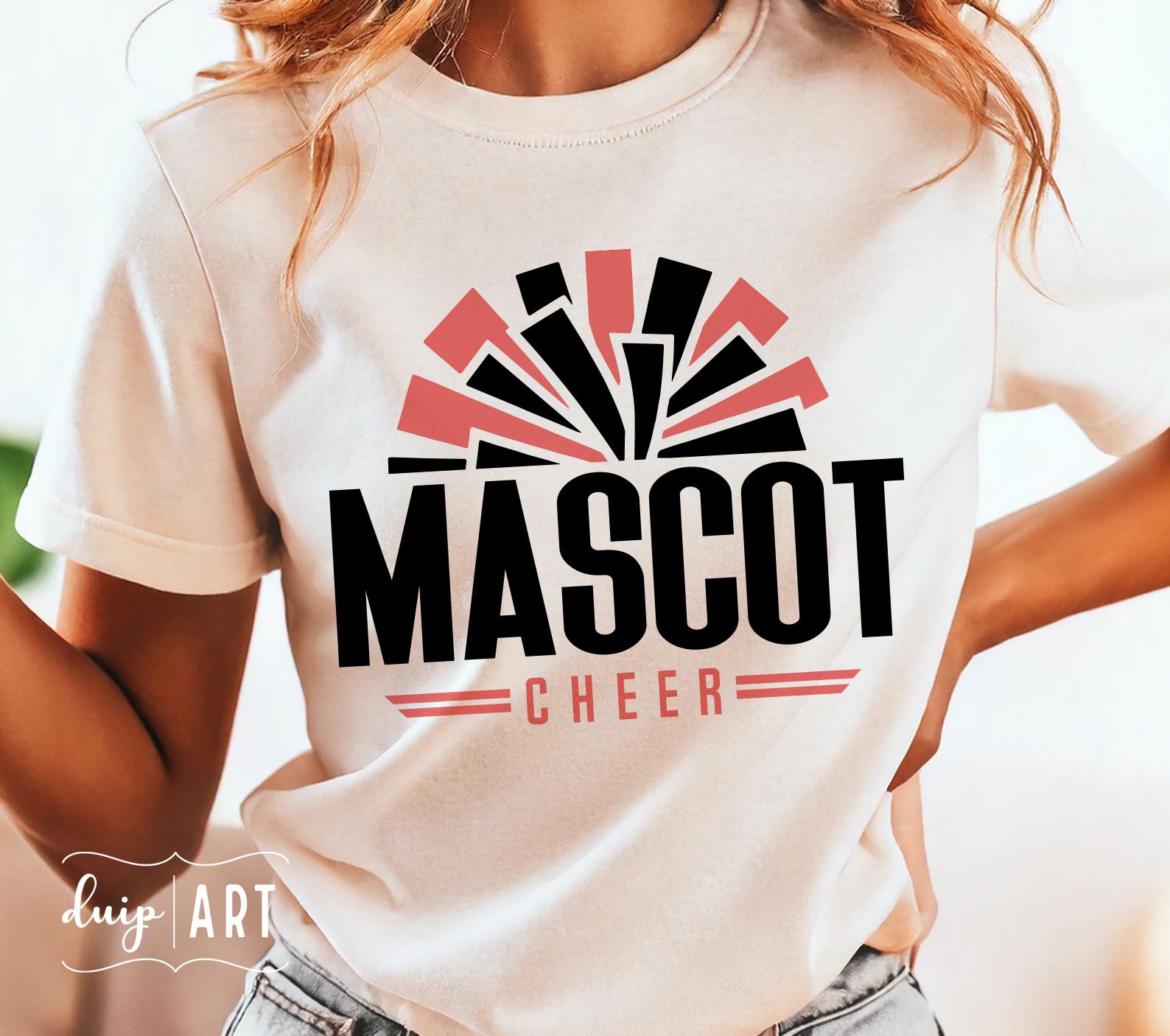 Cheer Team Mascot Svg Png, Cheerleading Font (digital Download) - Etsy