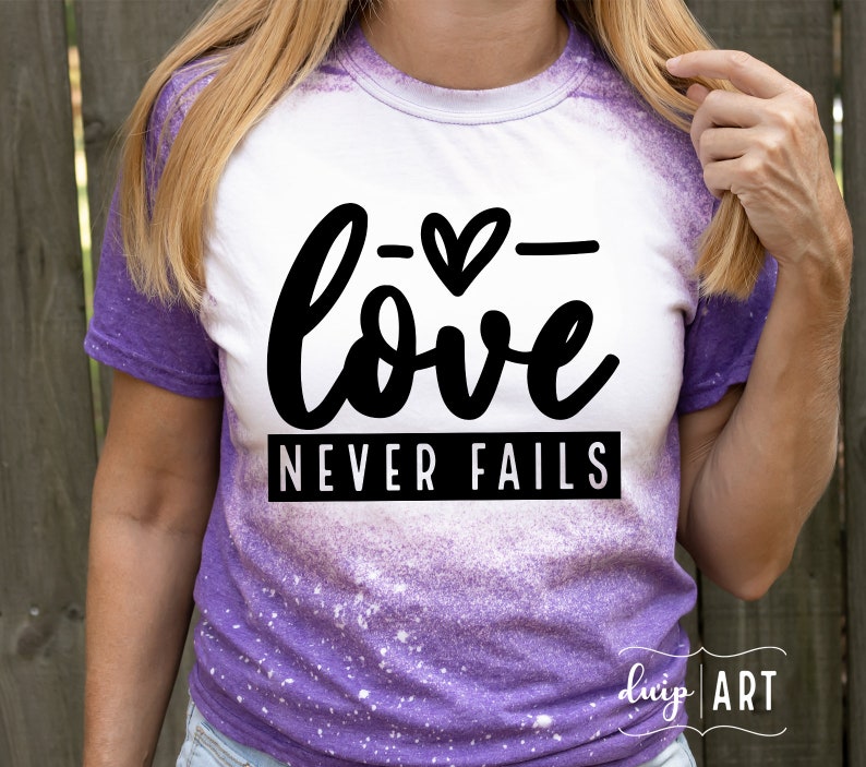 Love Never Fails SVG Valentine's Day Svg Love Svg - Etsy