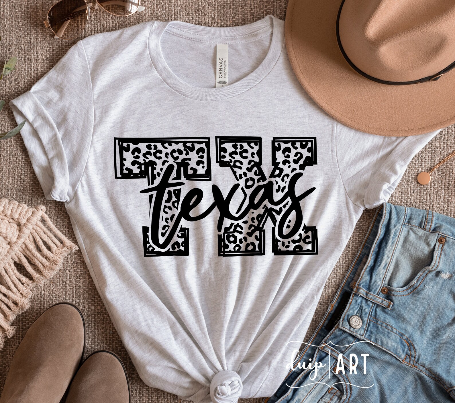 Leopard Texas SVG TX Texas Svg Leopard TX Svg Texas - Etsy