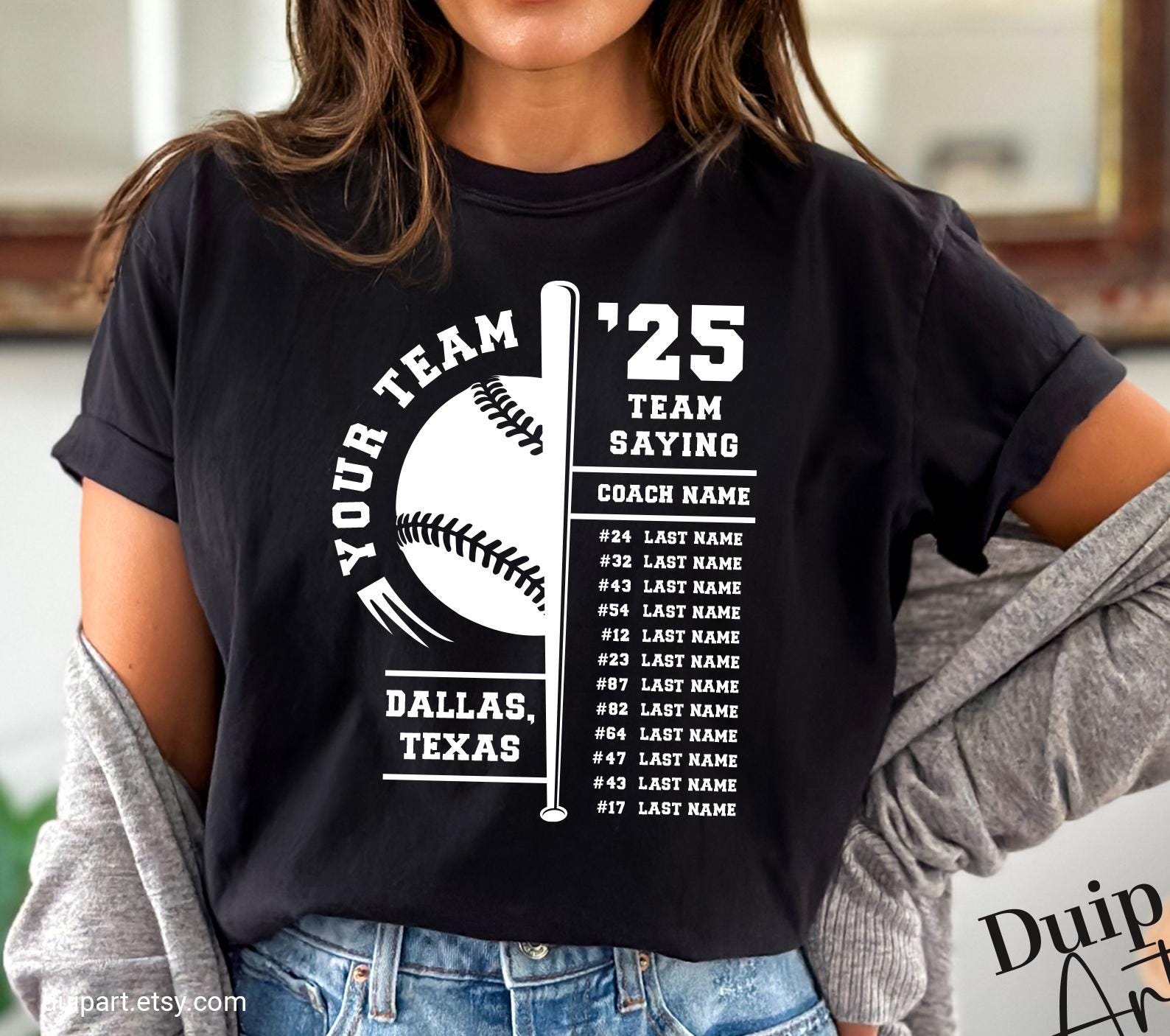 Baseball Team Banner SVG, Roster Template, Coach Gift (cut Files) - Etsy