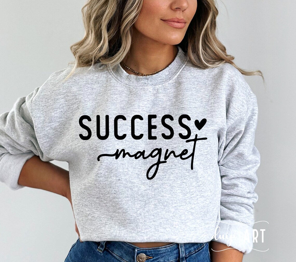 Success Magnet SVG PNG Success Svg Motivational Svg - Etsy