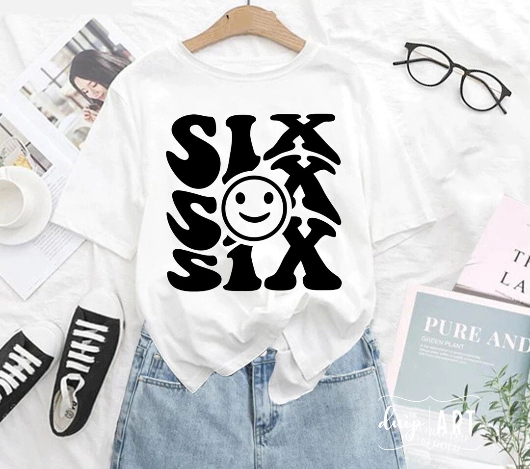 Stacked Six SVG, Six svg, Sixth Birthday SVG, Soy 6 svg, Birthday svg ...