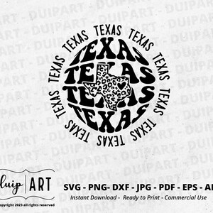 Texas SVG PNG, Leopard Texas Svg, Texas Map Svg, Texas Svg, Texas State ...