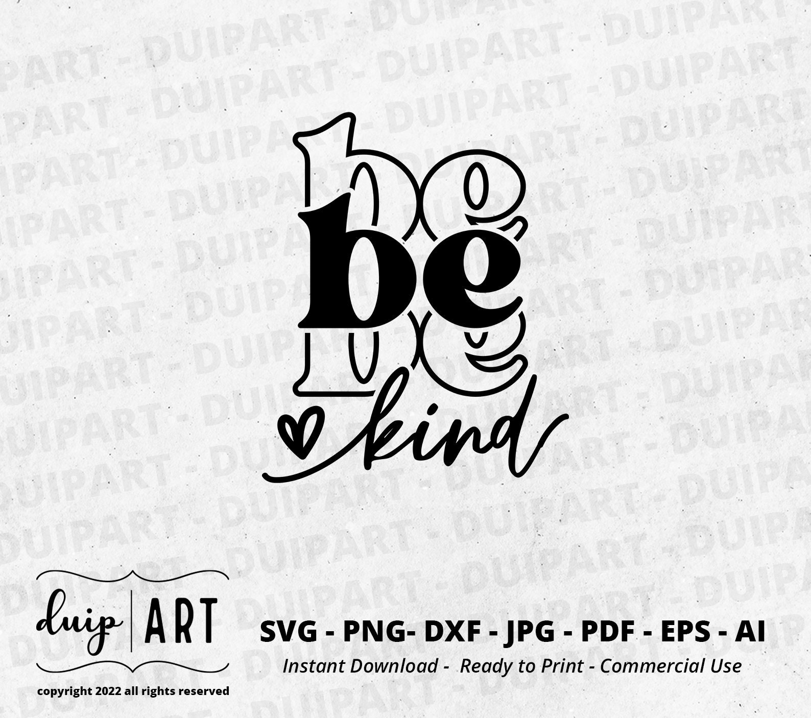 Be Kind SVG Inspirational Svg Positive Quote Svg Teacher - Etsy