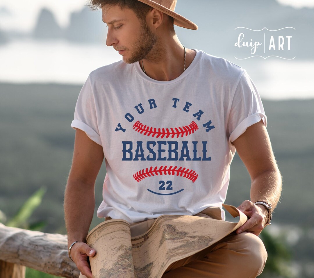Team Baseball SVG, Mascot Design, Customizable Template (digital ...