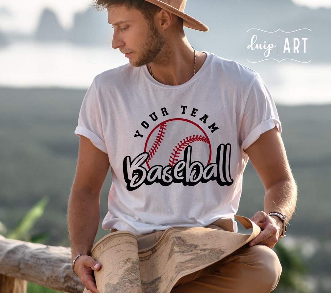 Baseball Team SVG Template, DIY Shirt Design (digital Download) - Etsy