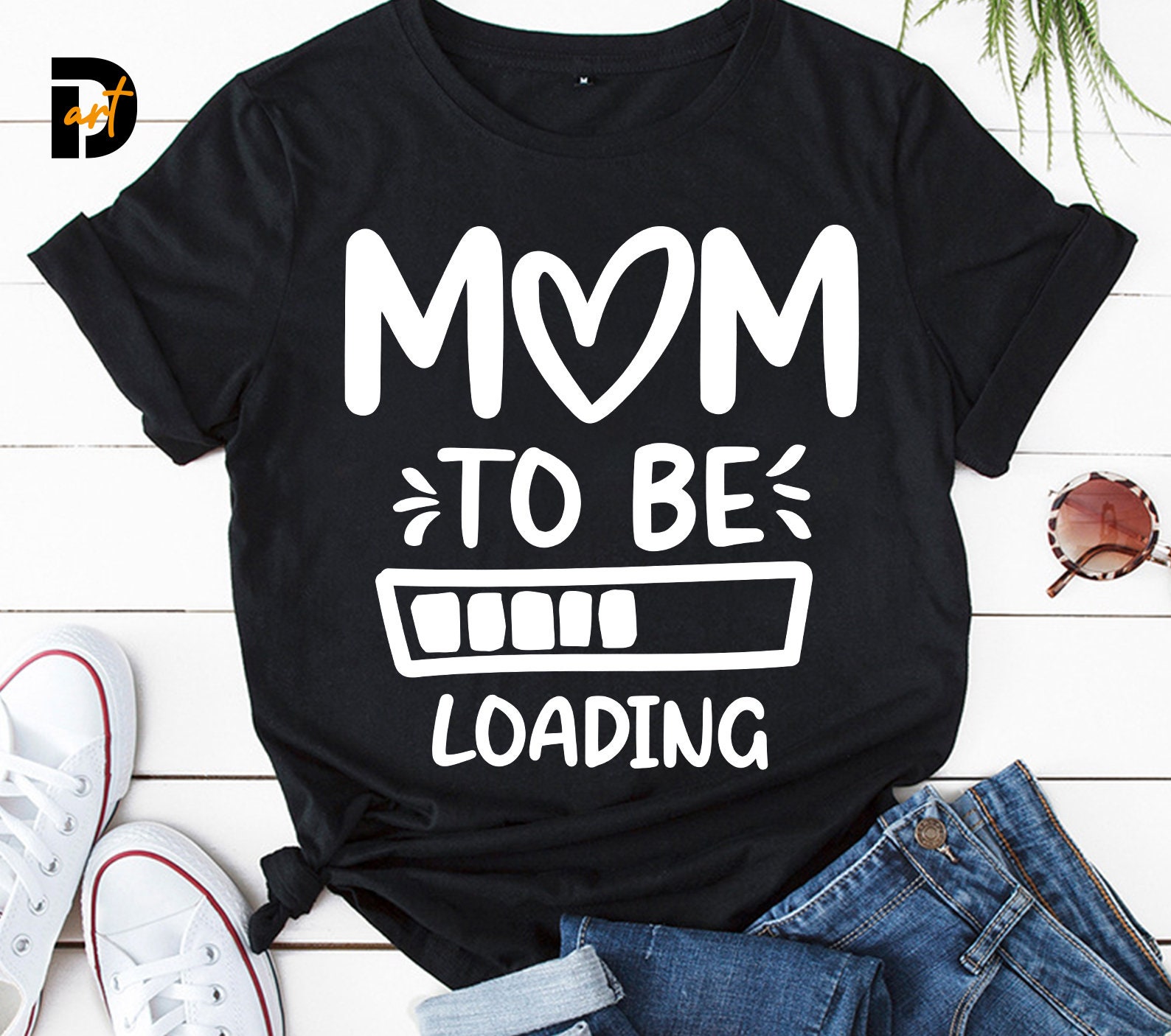 Mom to Be Svg SVG Mom Loading Svg Mommy Svg New Mom Svgmom | Etsy
