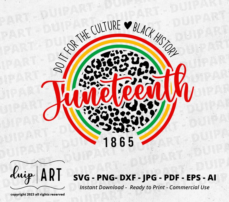 Juneteenth SVG, Black History PNG, Do It for the Culture (digital ...