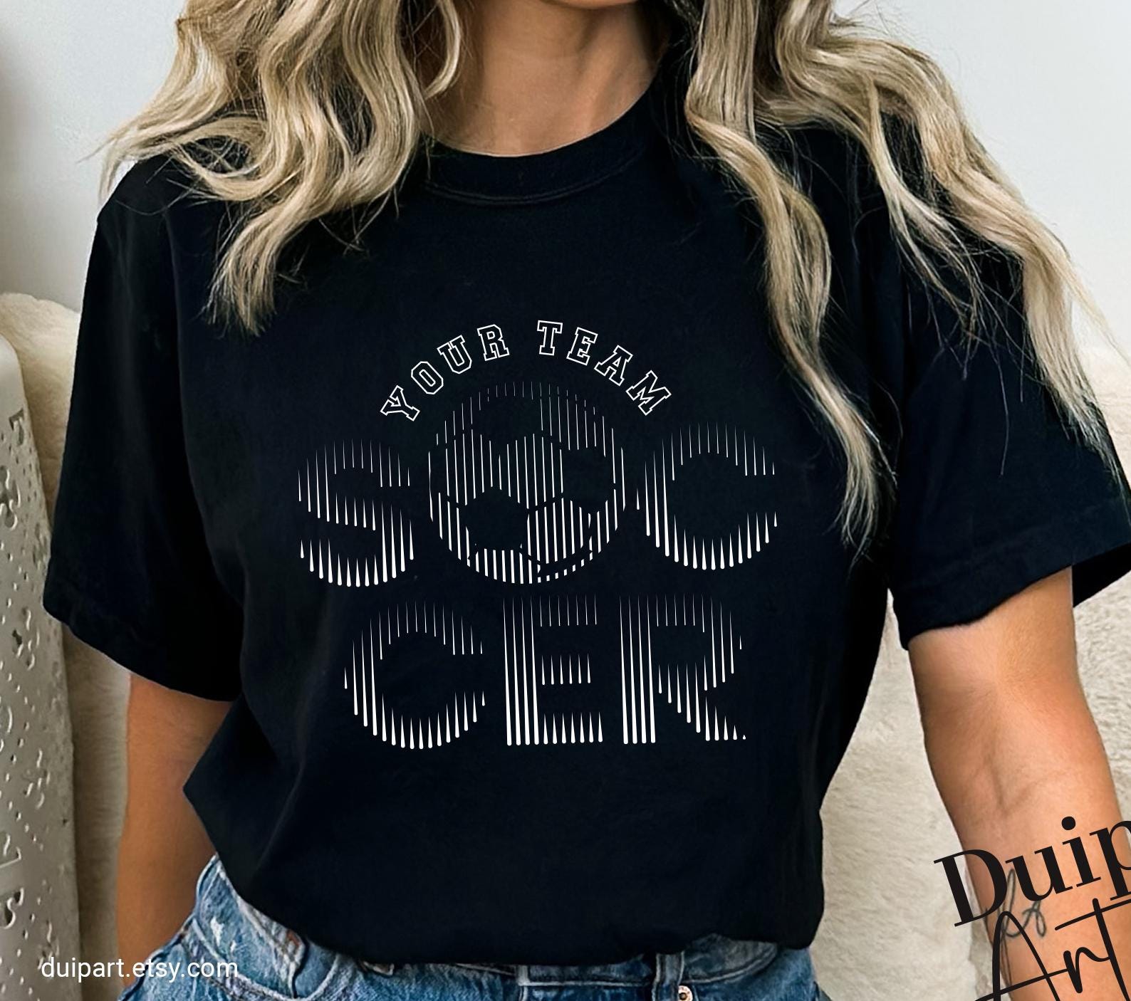 Editable Soccer Team Shirt Design Svg, Soccer Svg Png, Soccer Mom Dad ...