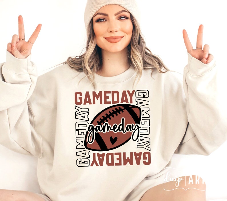 Game Day SVG PNG, Football Svg, Football Game Day, Football Shirt Svg ...