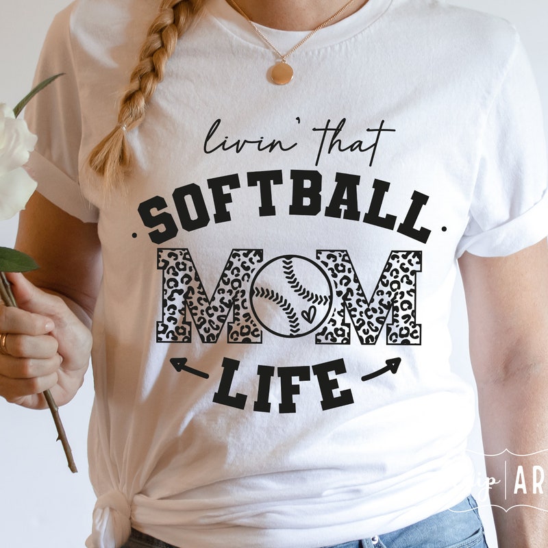 Softball Life Svg - Etsy