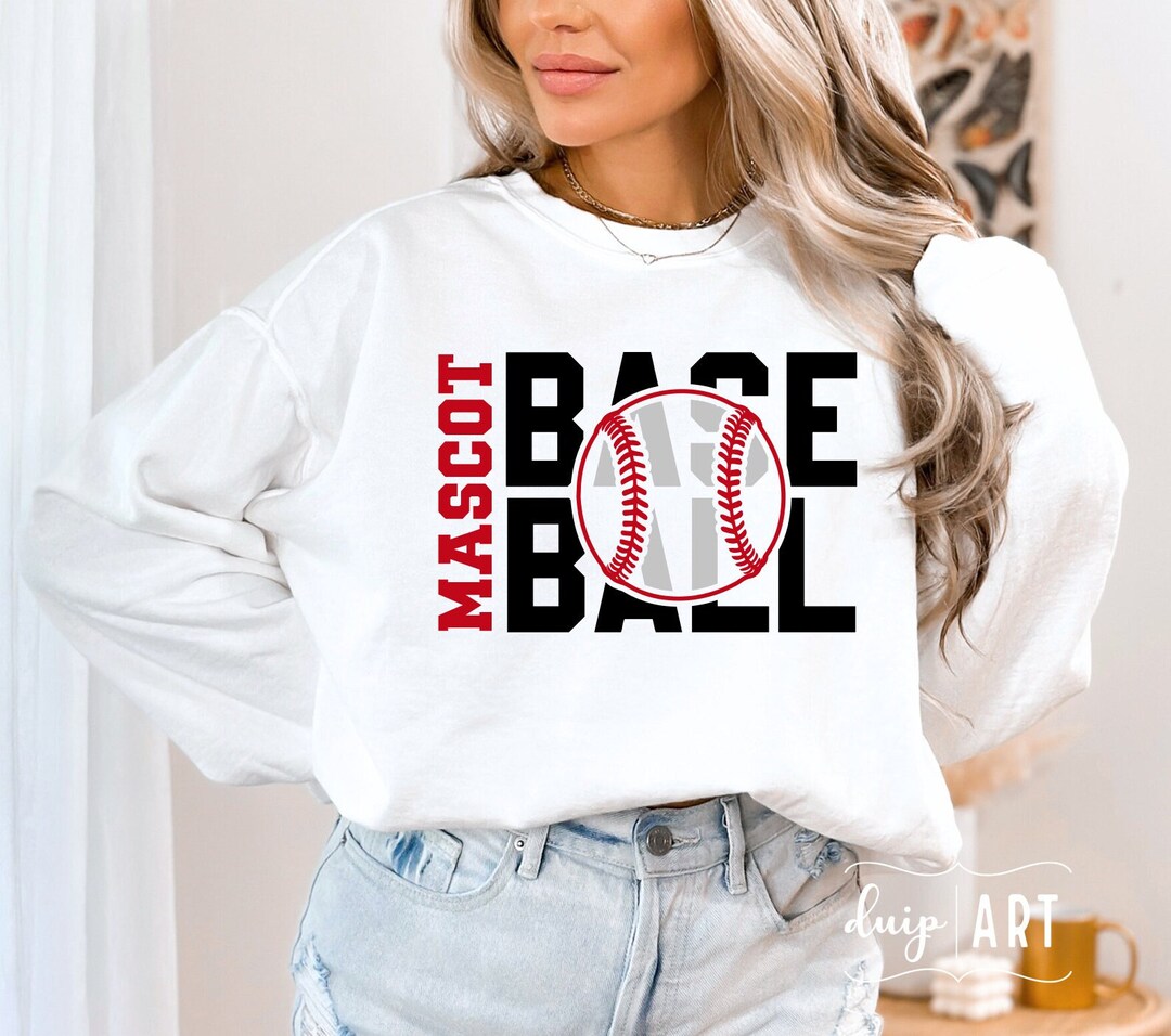 Baseball Team SVG PNG Template, Baseball Mom, Cricut Silhouette ...