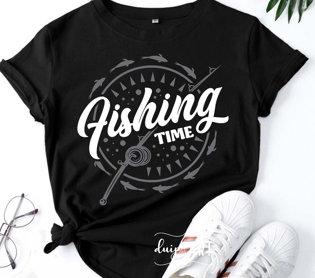 Fishing Time SVG on Lake Time Svg Gone Fishing Svg Fishing - Etsy