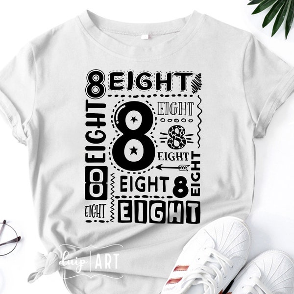 Typography Birthday - Etsy