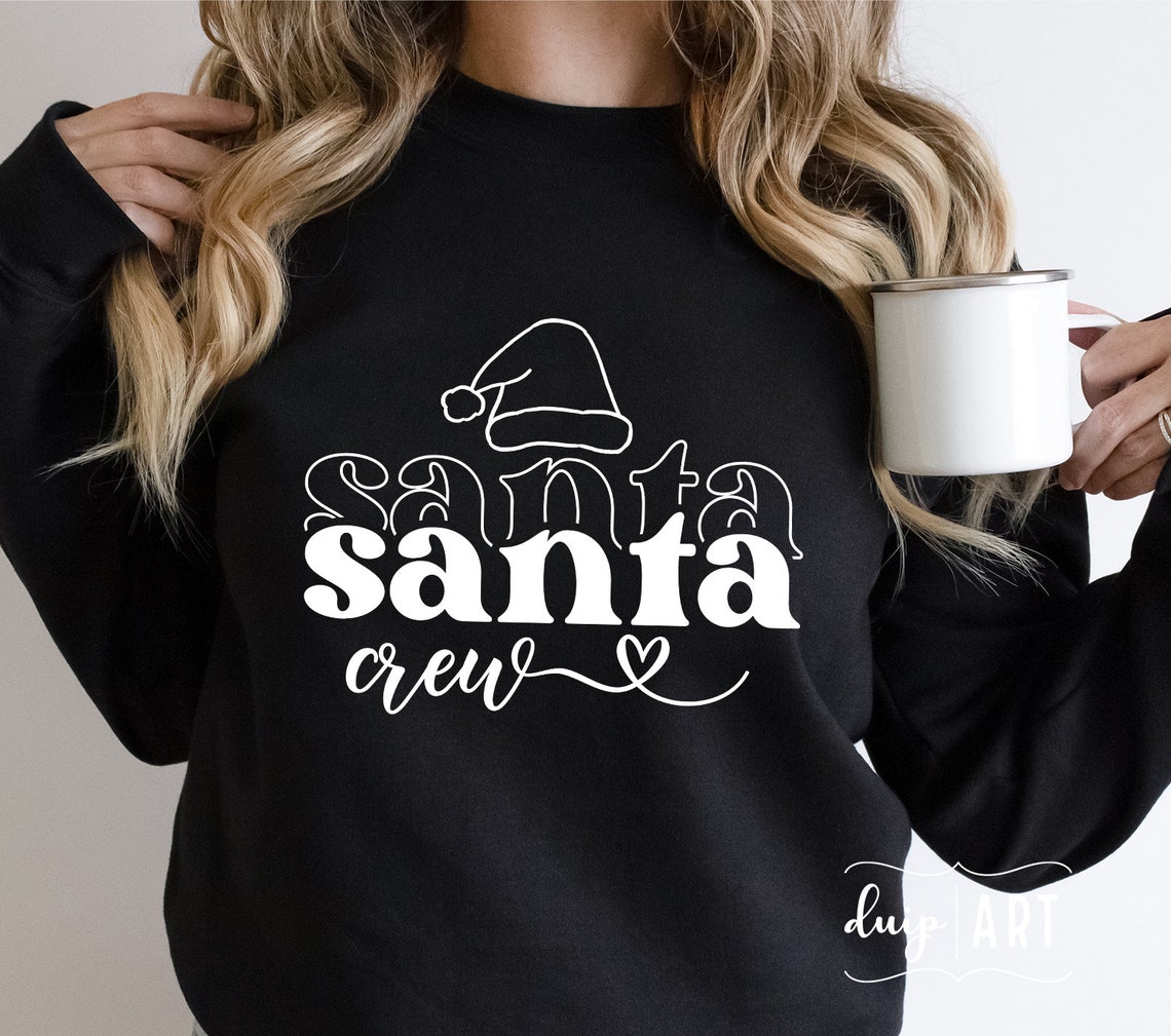 Santa Crew SVG Santa Squad Svg Funny Christmas Svg - Etsy