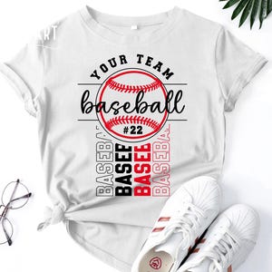 Baseball Team SVG, Mascot Logo Template, Baseball Mom Shirt (digital ...