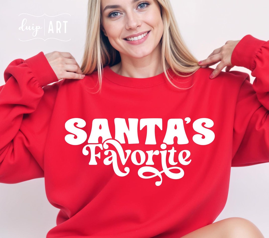 Santa's Favorite SVG PNG PDF, Christmas Cut File, Funny Christmas Svg ...