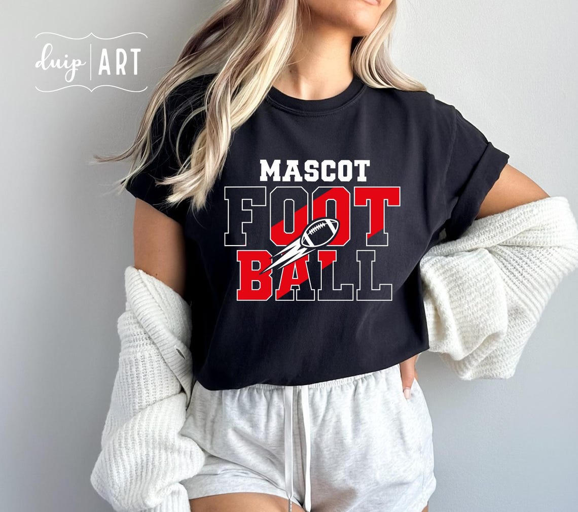Football Team SVG Bundle, Personalized Shirts, Cricut (digital Download ...