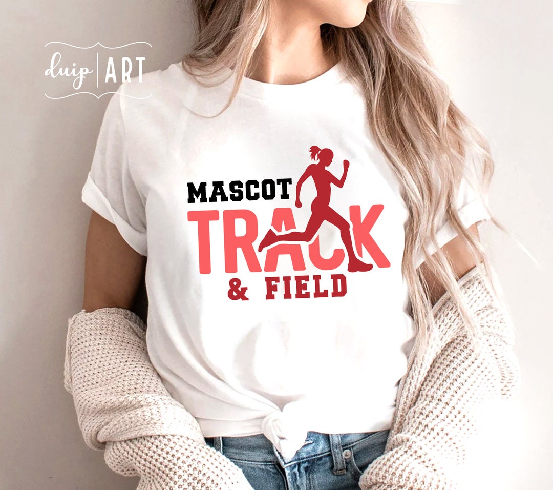 Track and Field Team Logo SVG PNG, Custom Sublimation File (digital ...
