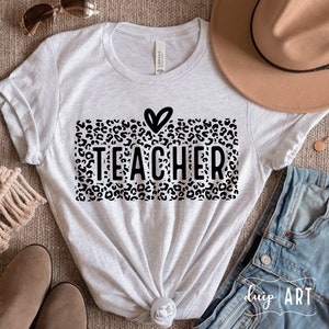 Leopard Teacher SVG, Teacher Svg, Leopard Svg, Teacher Mode Svg ...