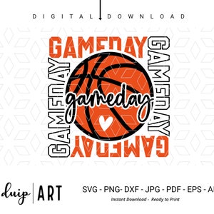 Basketball Game Day SVG PNG, Mama Cheer Design (digital File) - Etsy