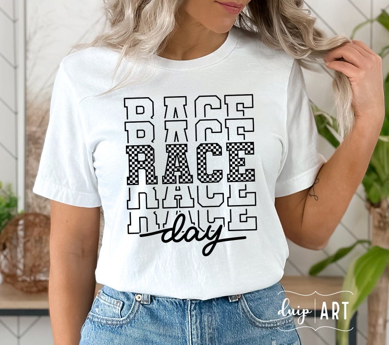 Race Day SVG PNG, Race Day Vibes Svg, Race Day Cheer Svg, Race Day Girl ...
