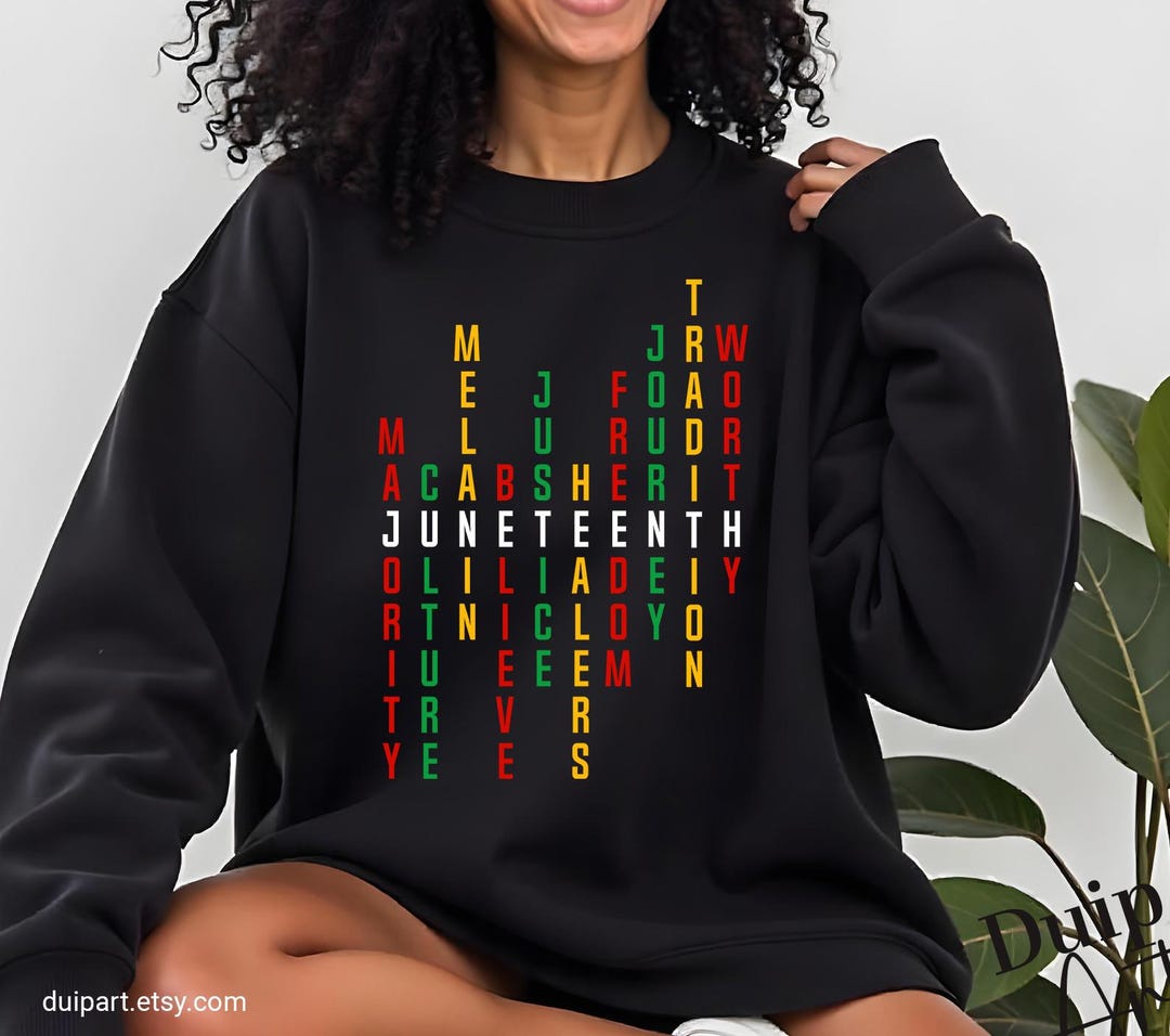 Juneteenth Word Grid SVG PNG, Freedom Black History Shirt Design ...