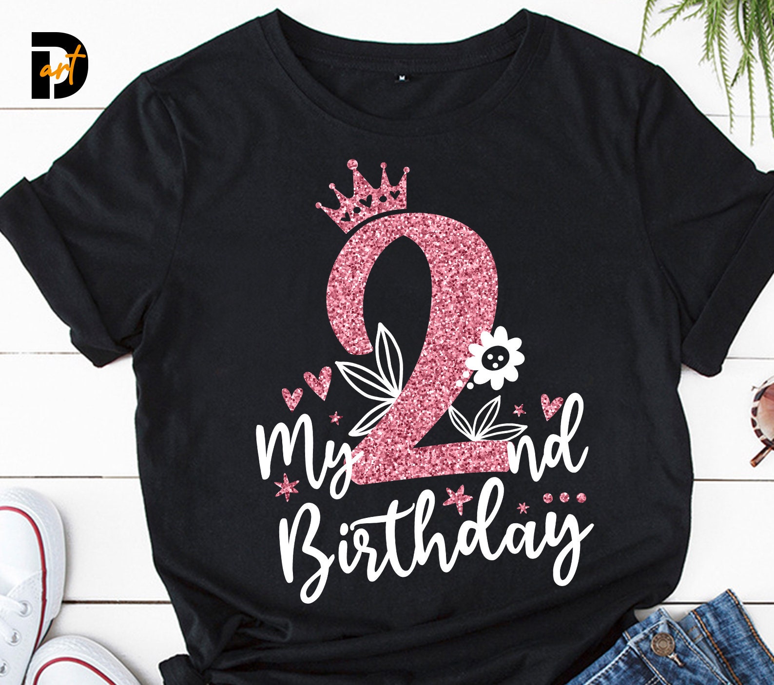 My 2nd Birthday Svg My Second Birthday Svg 2 Years Old Baby - Etsy