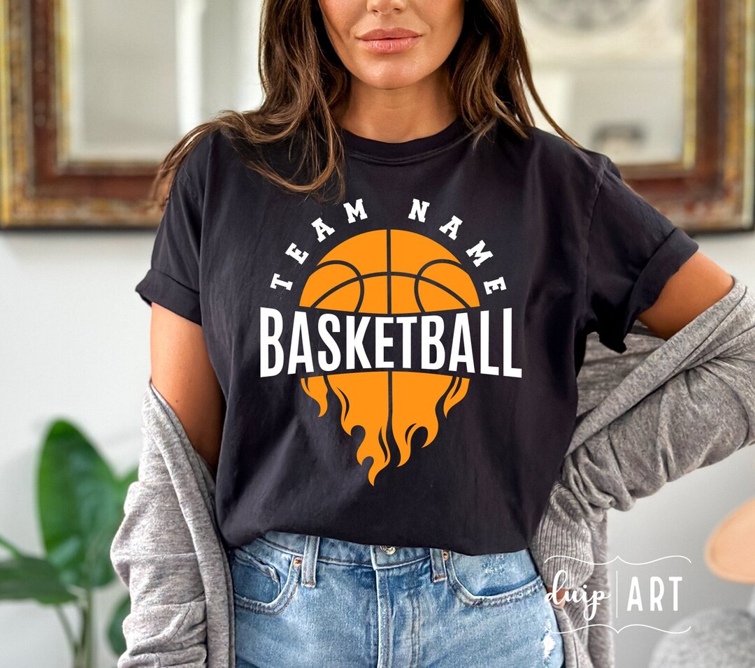 Basketball Team Template, Svg Png, Basketball Svg, Basketball Logo ...