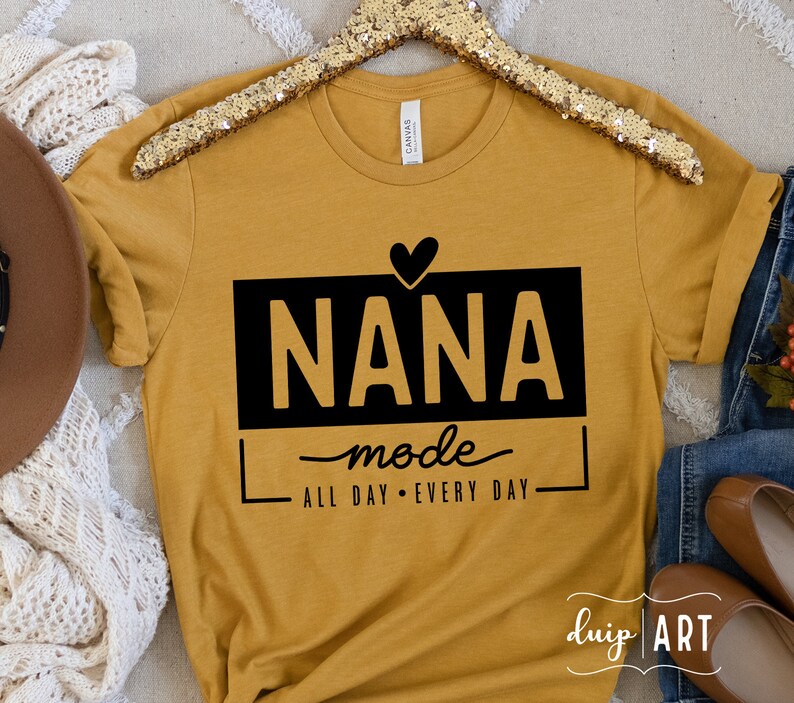 Nana Mode SVG PNG Nana Life Svg Nana Svg Grandma Svg - Etsy