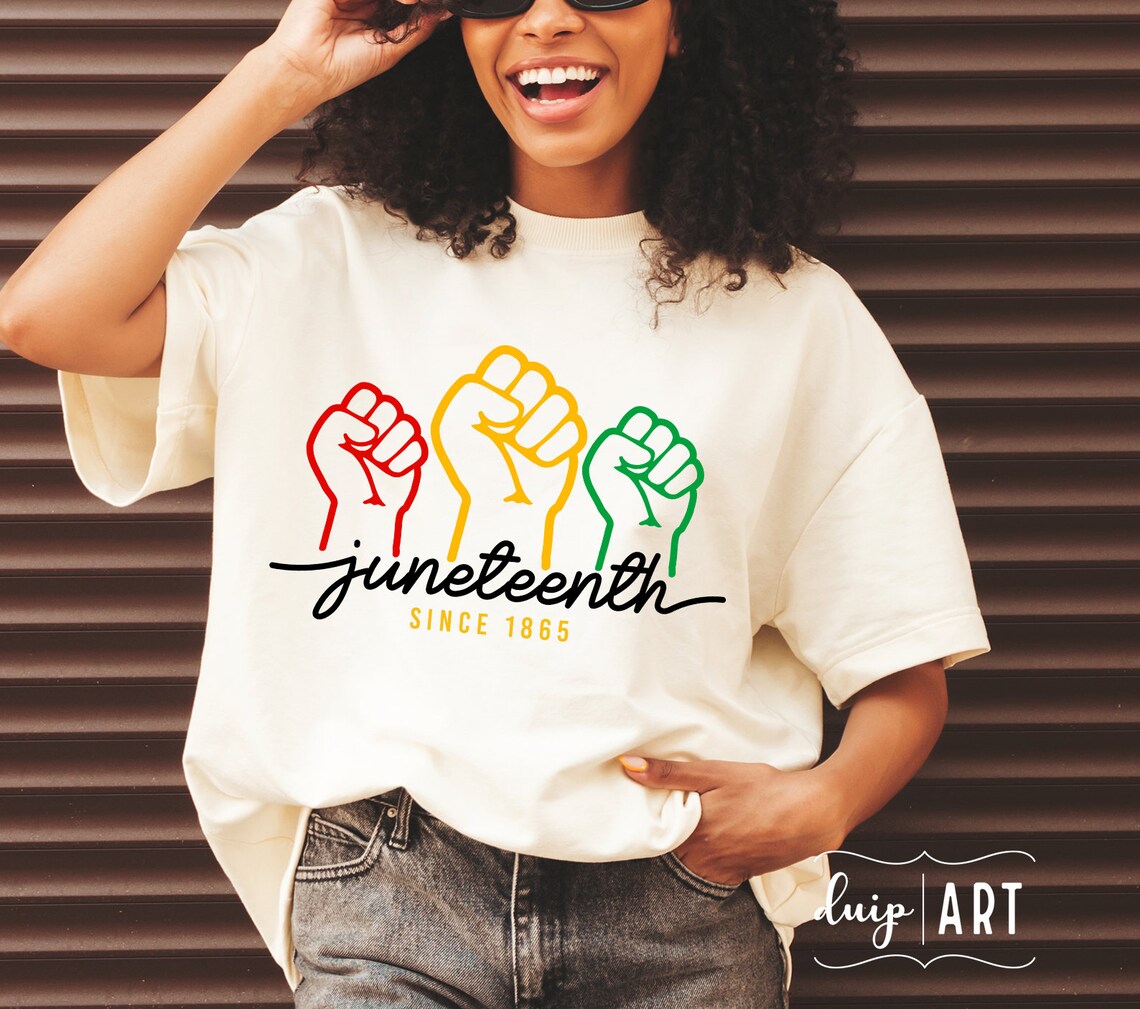Juneteenth SVG PNG Juneteenth 1865 Svg Free-ish Svgblack - Etsy