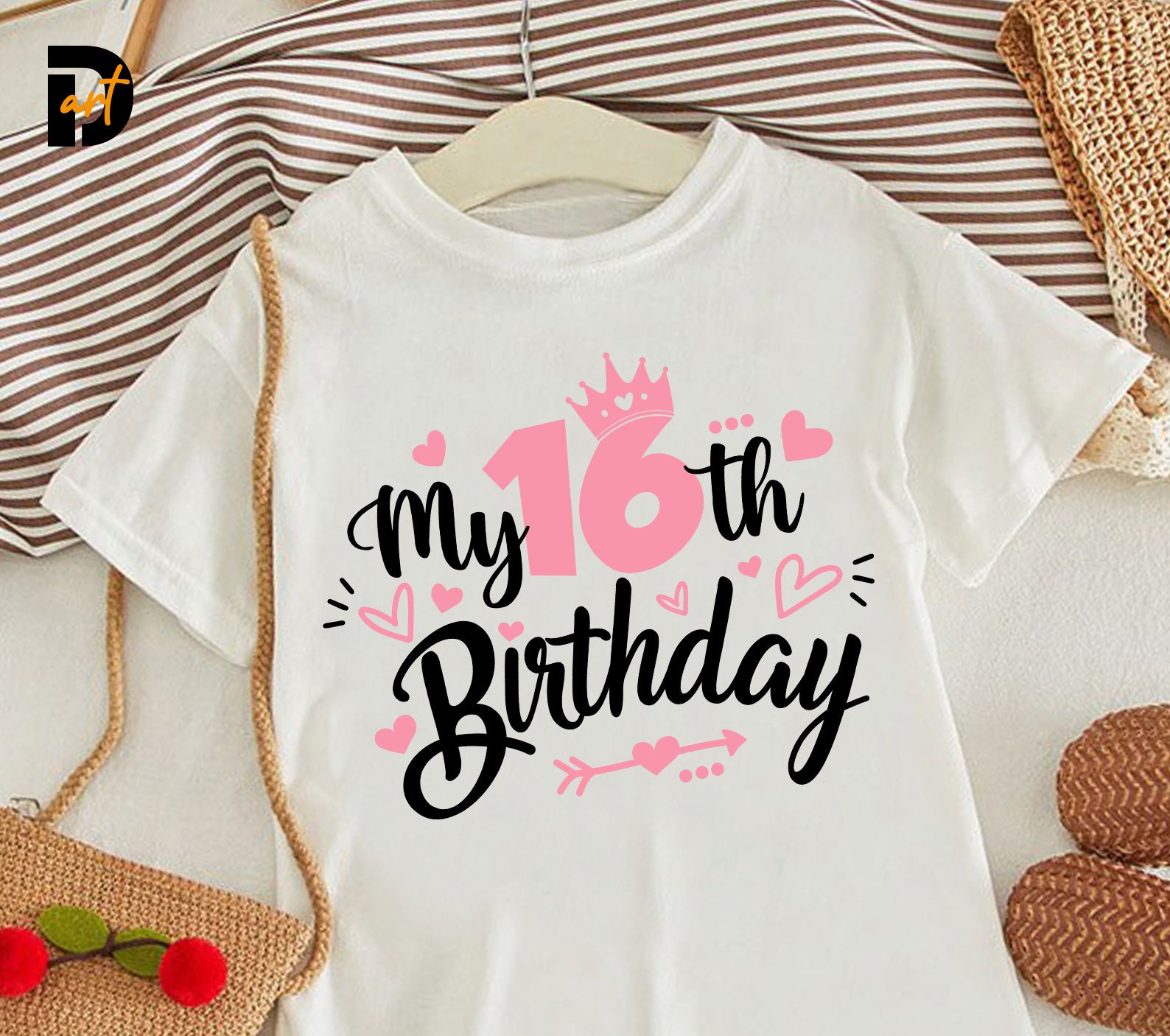 16th Birthday SVG, Princess Theme, Cricut Cut File - Etsy