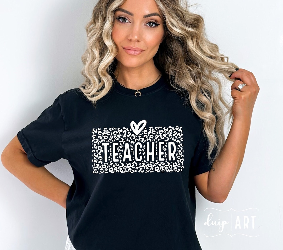 Leopard Teacher SVG Teacher Svg Leopard Svg Teacher Mode - Etsy