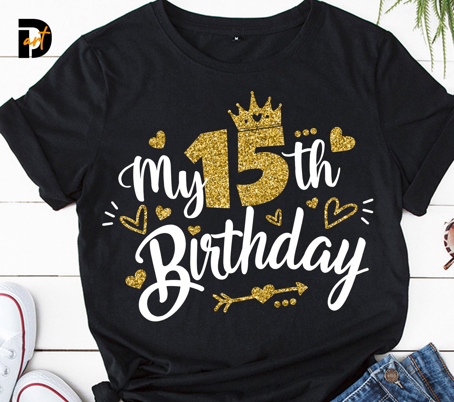 15th Birthday Svg Fifteen Birthday Svg My Birthday - Etsy UK