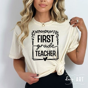 First Grade Teacher SVG PNG, First Grade Svg, Teacher Svg, Back to ...