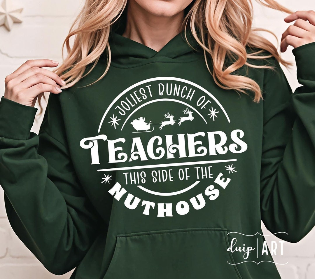 Teacher Christmas SVG PNG, Festive Teaching Design, Holiday SVG for ...