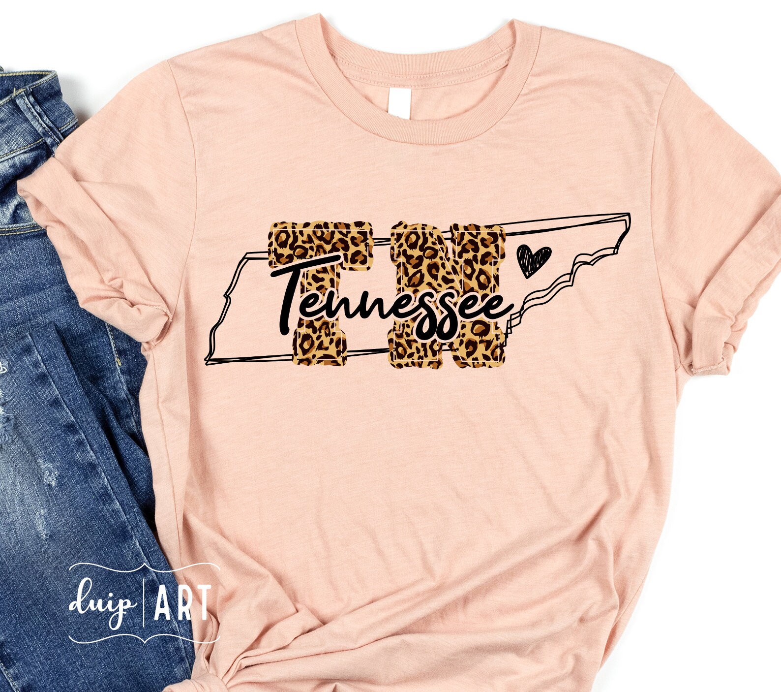 Tennessee Leopard Svg TN Leopard Svg Tennessee Svgleopard | Etsy