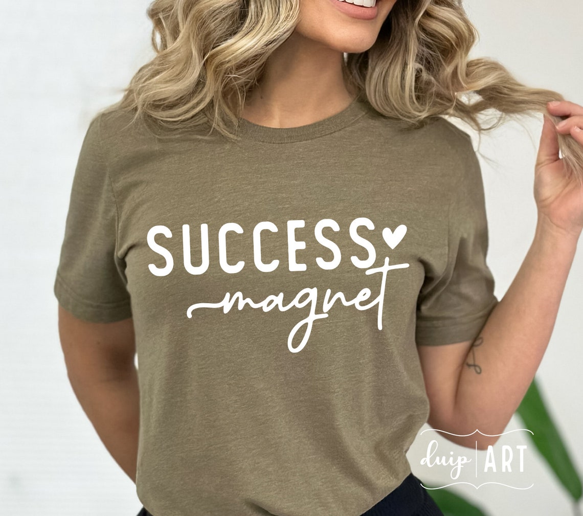 Success Magnet SVG PNG Success Svg Motivational Svg - Etsy
