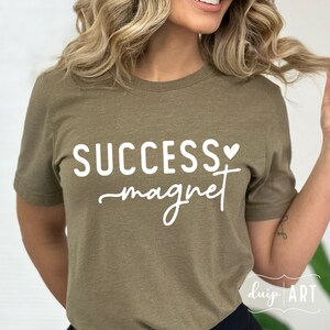 Success Magnet SVG PNG, Success Svg, Motivational Svg, Positive Svg ...