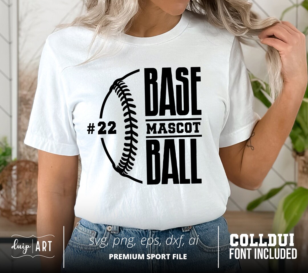 Baseball Team Template SVG PNG, Mascot Template Svg, Baseball Svg, Your ...