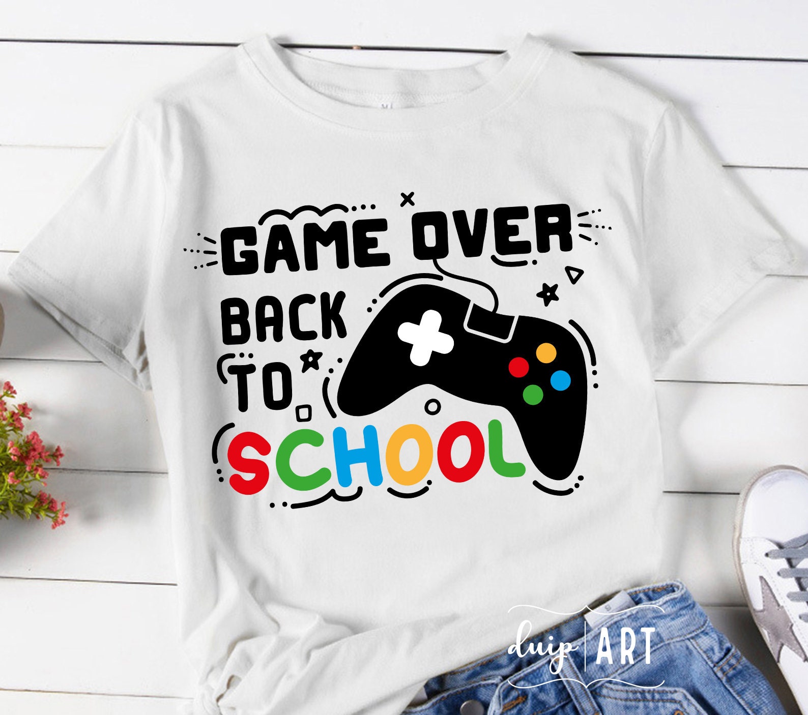 Game Over Back to School Svgback to School Svgfirst Day of - Etsy