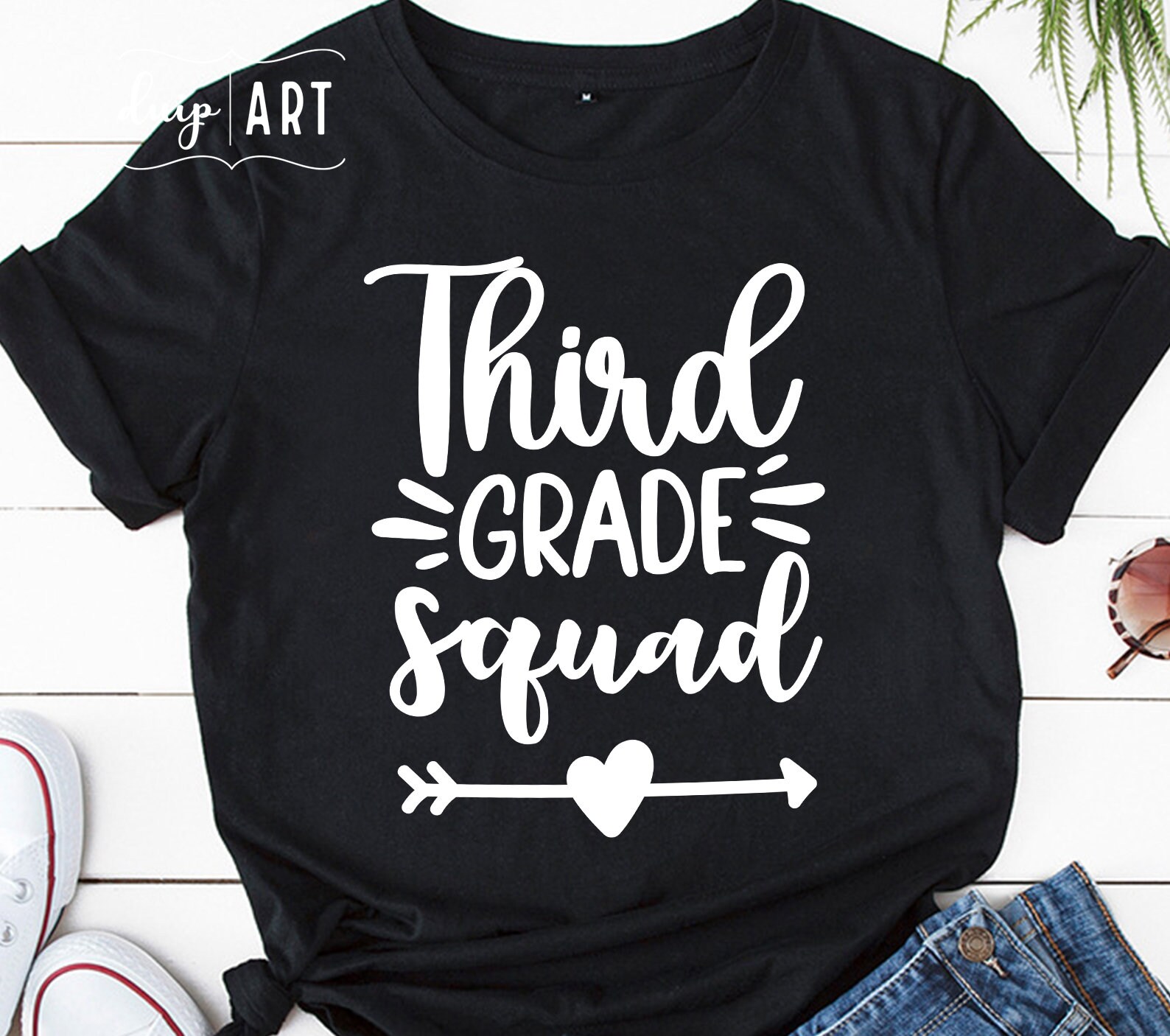 Third Grade Squad SVG 3rd Grade Squad Svgback to School - Etsy