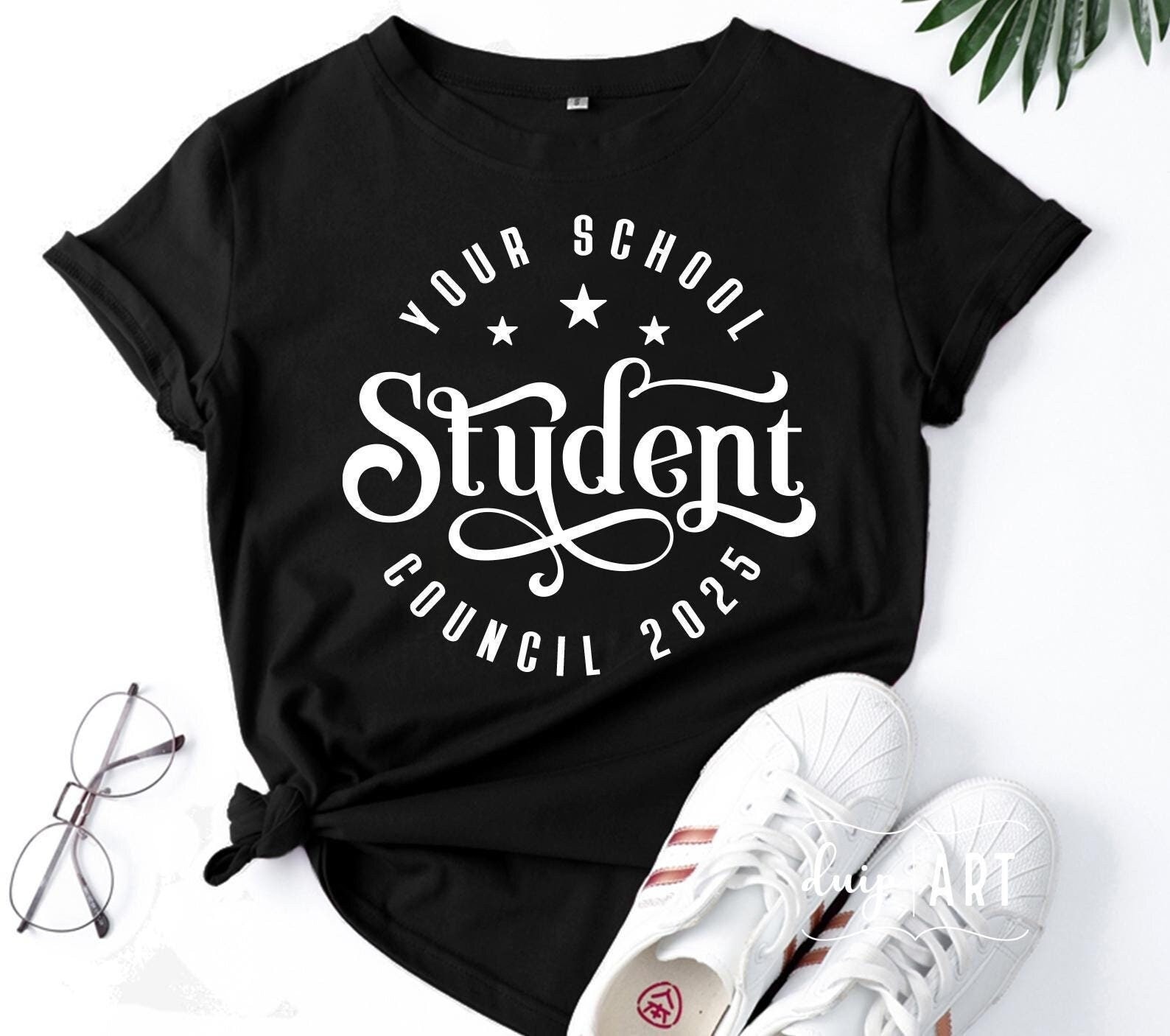 Student Council Design Svg Png, School Shirt, Cricut, Silhouette ...