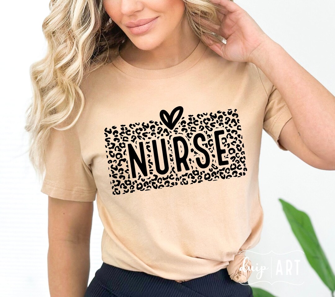 Leopard Nurse SVG, Nurse Svg, Leopard Svg, Nurse Mode Svg, Nurse Life ...