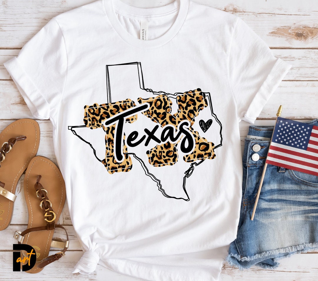 Texas Leopard Svg, TX Leopard Svg, Texas Svg, Leopard Svg, Texas Map ...
