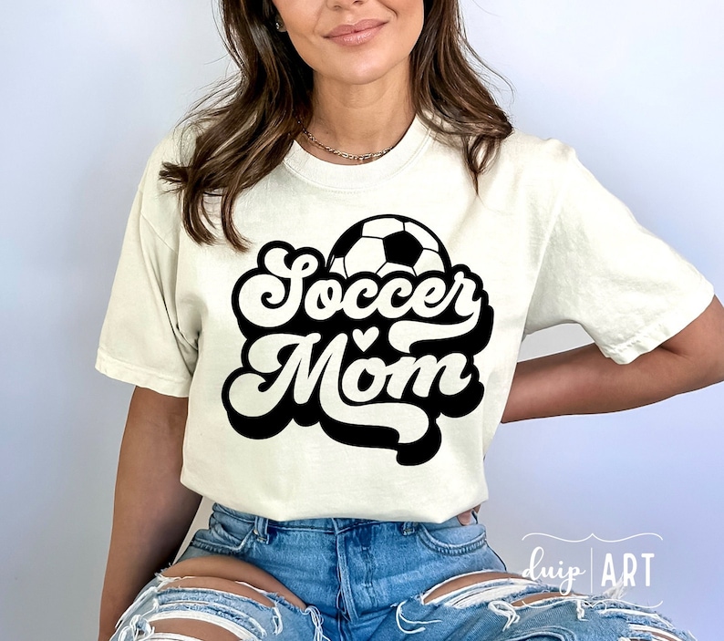 Retro Soccer Mom SVG, PNG, Game Day Design (digital Download) - Etsy