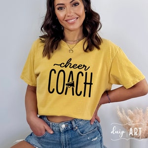 Cheer Coach Svg Png, Megaphone Svg, Cheerleading Coach Svg, Cheer Svg ...